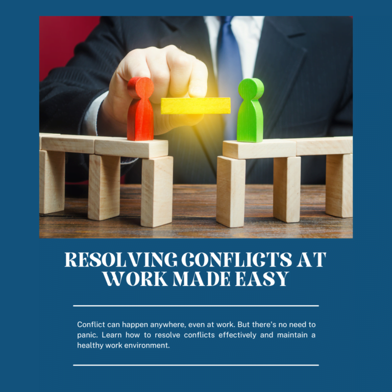 Workplace Conflicts: Effective Strategies for Conflict Resolution ...